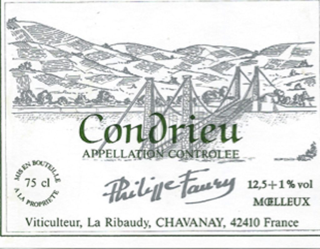 Condrieu Faury - Cap sur le Rhone
