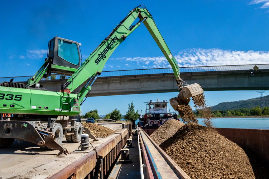 Logistique des matériaux inertes - Cap sur le Rhone